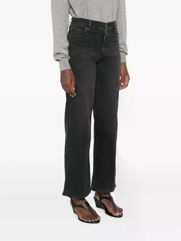 FRAME Le Slim Wide-leg Jeans