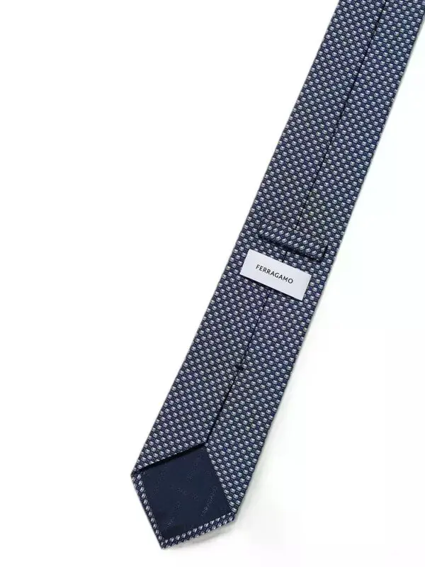 FERRAGAMO Gancini Silk Tie