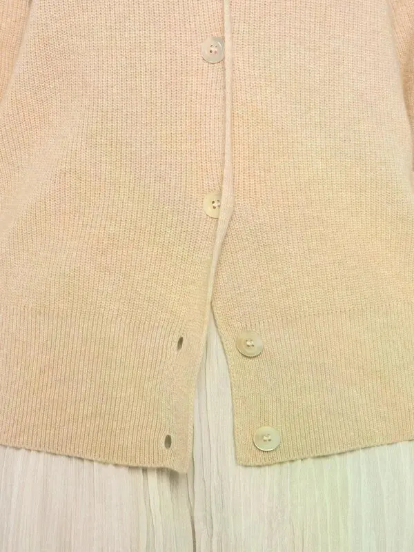 SERGIO MORETTI FIRENZE V-neck Button-up Cardigan