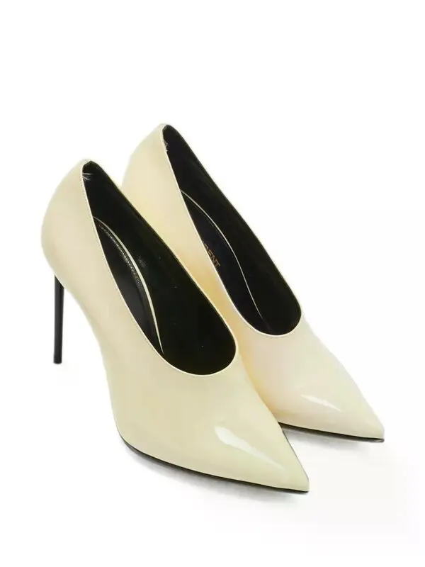 Saint Laurent Anja Pointed-toe Pumps