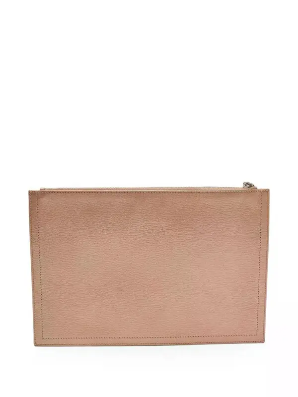 Givenchy Antigona Leather Pouch - Neutrals