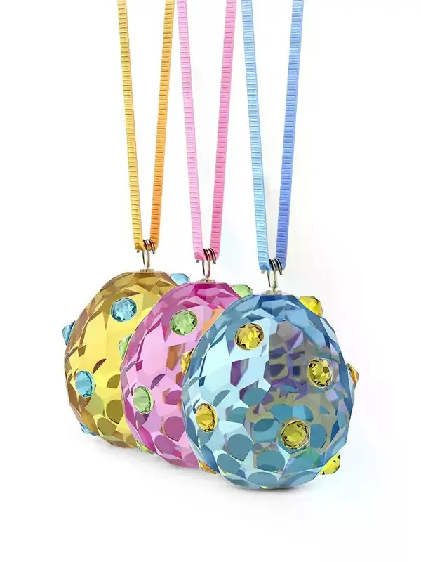 SWAROVSKI Idyllia Crystal-embellished Faceted Ornaments - Blue