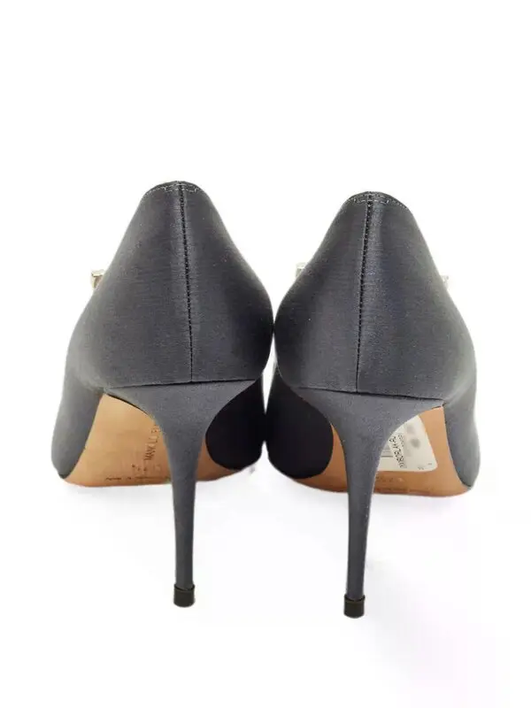 Manolo Blahnik Borlak Crystal-embellished Pumps