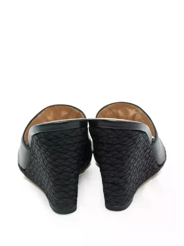 STUART WEITZMAN Woven Wedge Sandals
