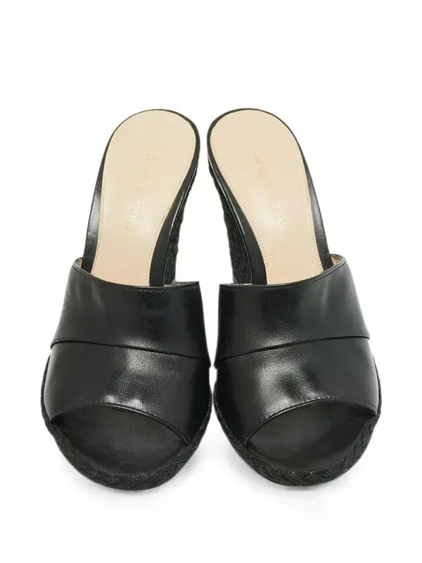 STUART WEITZMAN Woven Wedge Sandals