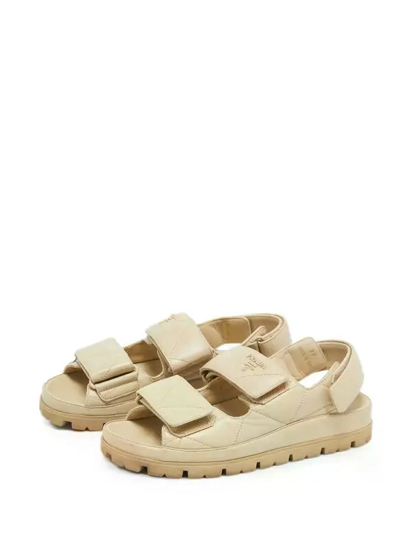 Prada Quilted Slingback Sandals