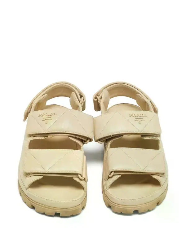 Prada Quilted Slingback Sandals
