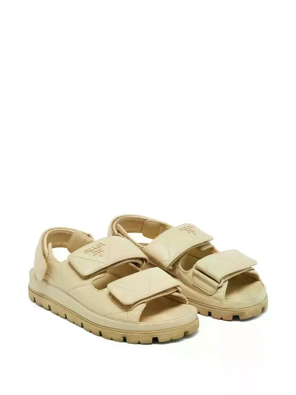Prada Quilted Slingback Sandals