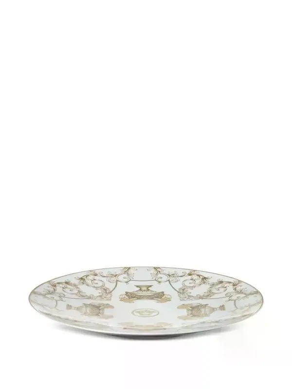 Versace La Coupe Des Dieux Medusa-head Plate - White