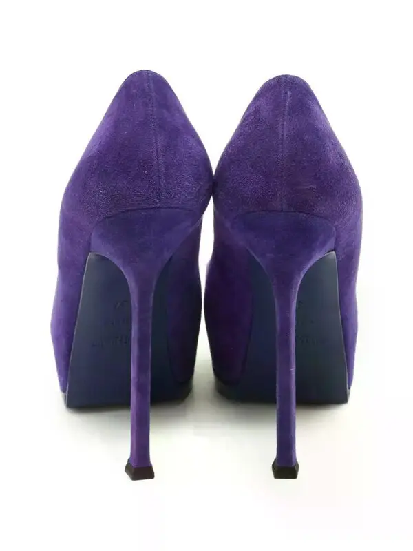 Saint Laurent Tribtoo Heeled Pumps - Blue