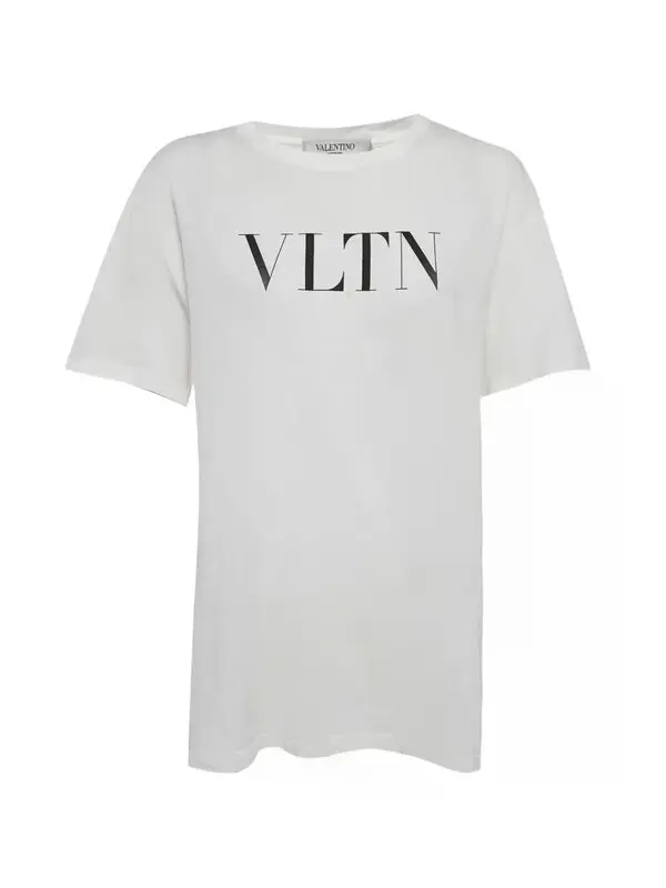 Valentino Garavani Vltn Logo Print T-shirt - White