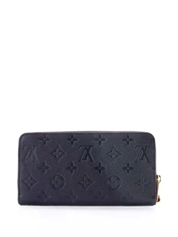 LOUIS VUITTON Zippy Wallet Monogram Empreinte Leather Small Wallets
