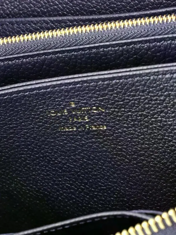 LOUIS VUITTON Zippy Wallet Monogram Empreinte Leather Small Wallets