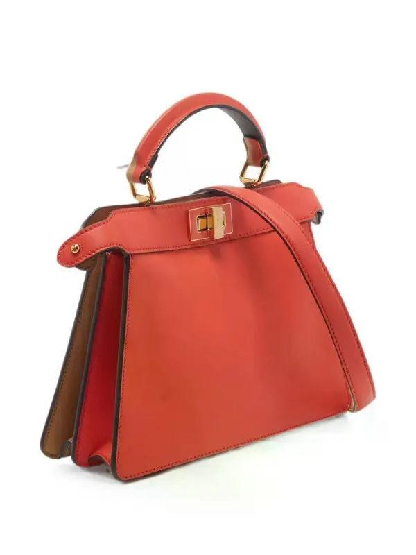 Fendi Peekaboo Iseeu Handbag - Orange