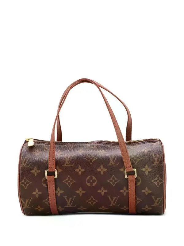 LOUIS VUITTON Papillon 26 Monogram Canvas Satchel - Brown