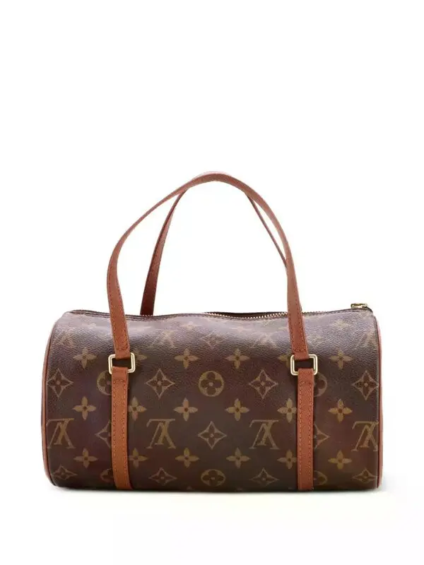LOUIS VUITTON Papillon 26 Monogram Canvas Satchel - Brown
