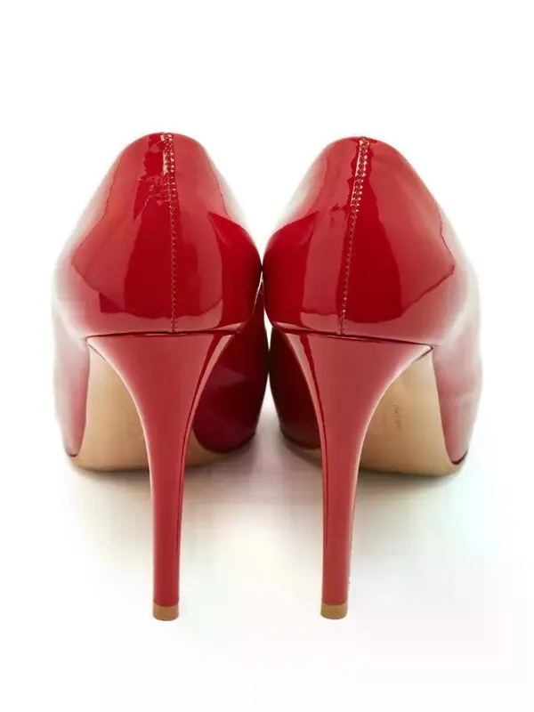 FERRAGAMO Vara Bow Leather Heeled Pumps