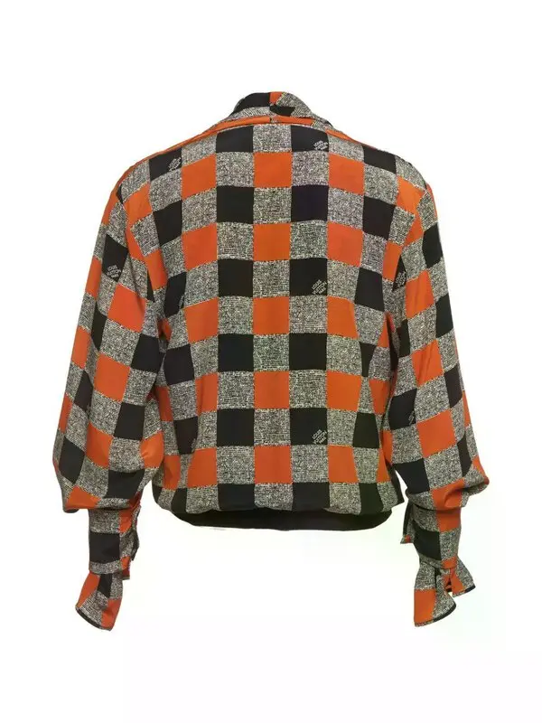 LOUIS VUITTON Grace Coddington Cowl Neck Blouse
