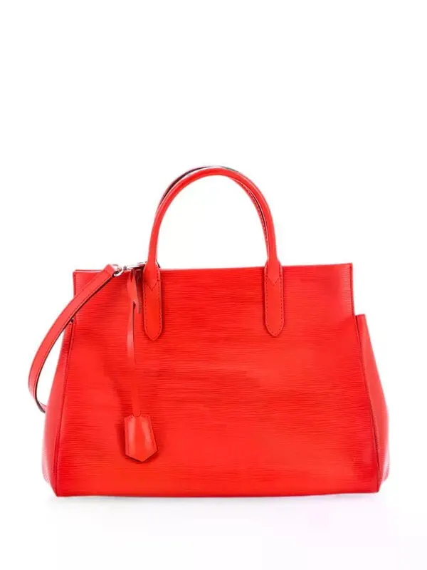 LOUIS VUITTON Epi Leather Satchel - Red
