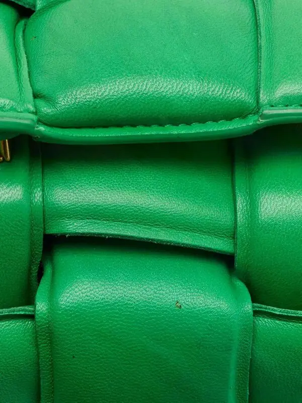 Bottega Veneta Cassette Padded Crossbody Bag - Green
