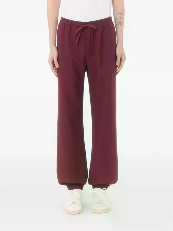 Valentino Garavani Nylon Trousers With Vgold Detail