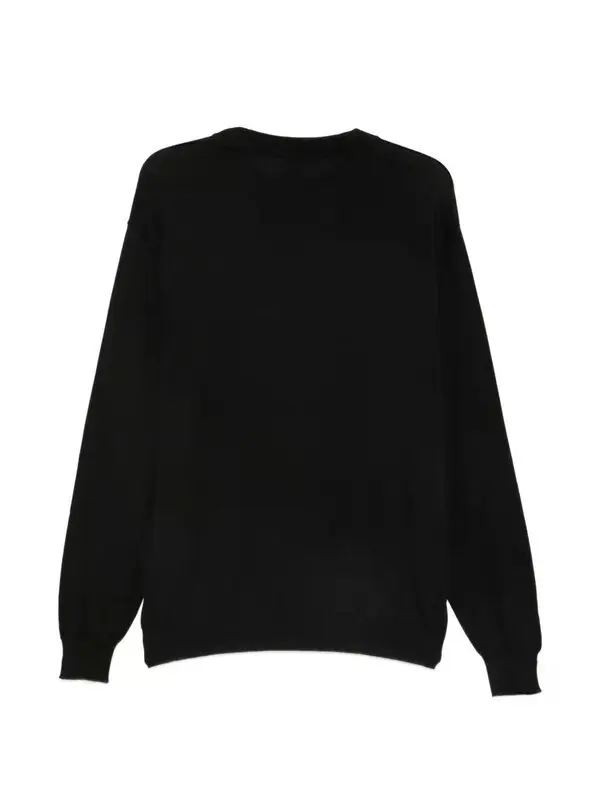 Moschino Goose-intarsia Crew Neck Sweater
