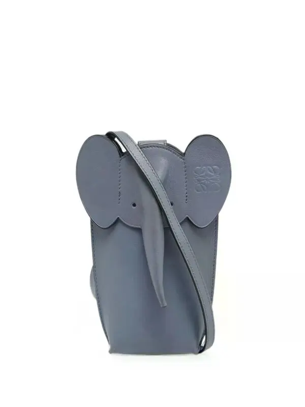 Loewe Elephant Pocket Crossbody Bag - Blue