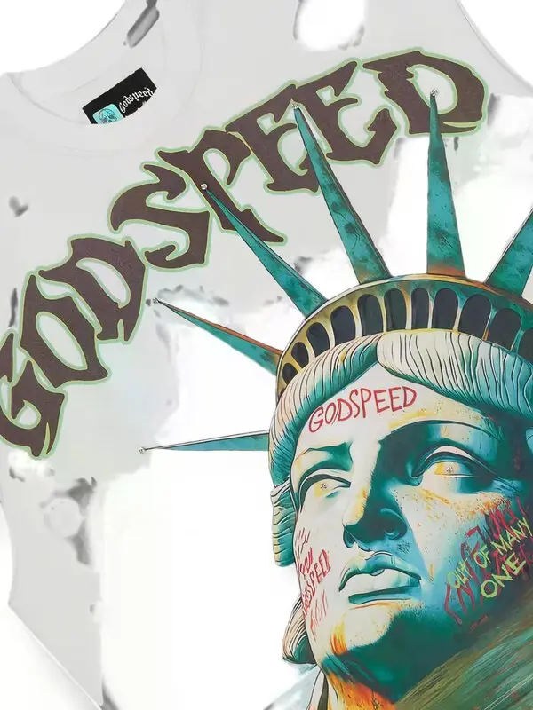 GODSPEED Graphic-print Sleeveless Tank Top