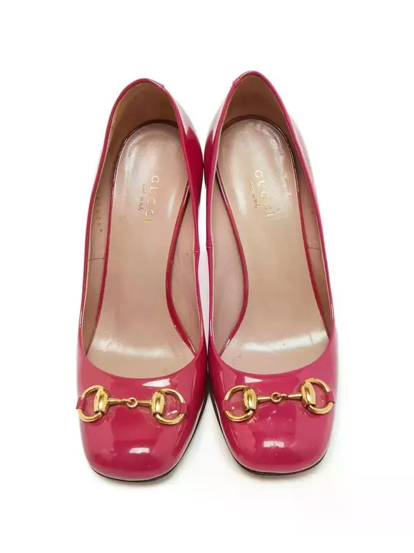 Gucci Horsebit Detail Pumps - Pink