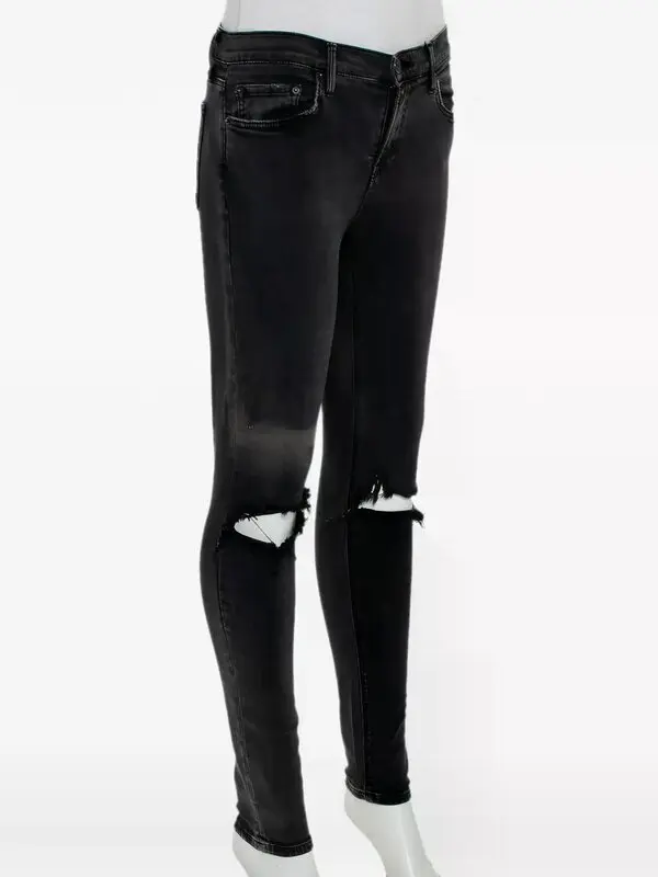 GRLFRND Distressed Skinny Jeans