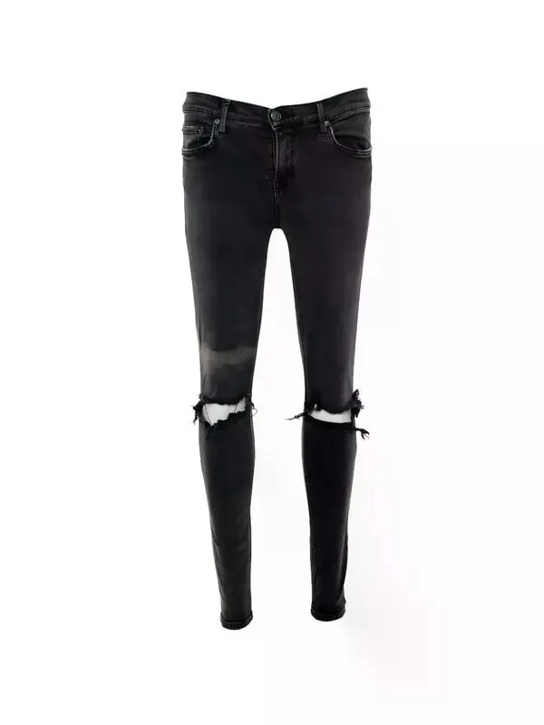 GRLFRND Distressed Skinny Jeans