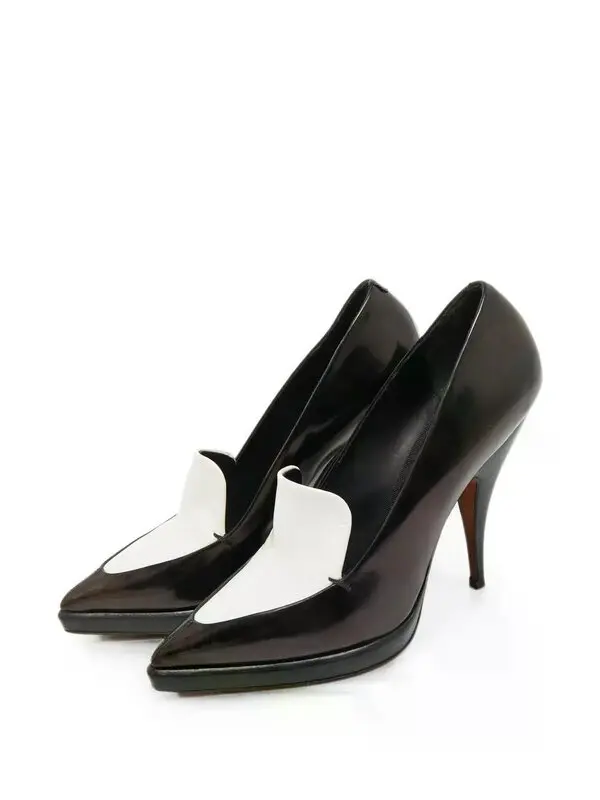 Celine Calf Leather Pointed-toe Pumps