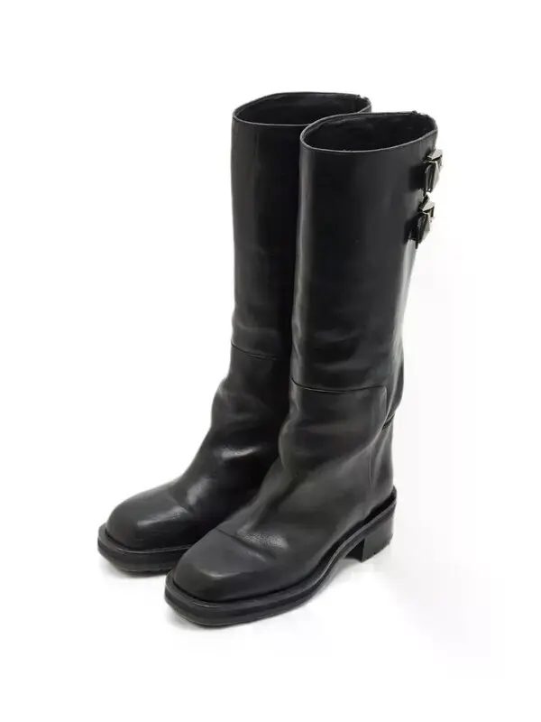 JIMMY CHOO Brooklyn Buckled Knee-high Boots