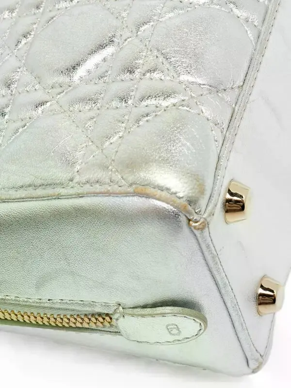 Dior Lily Cannage Tote Bag