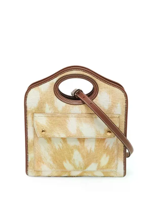 Burberry Mini Pocket Tote Bag - Neutrals