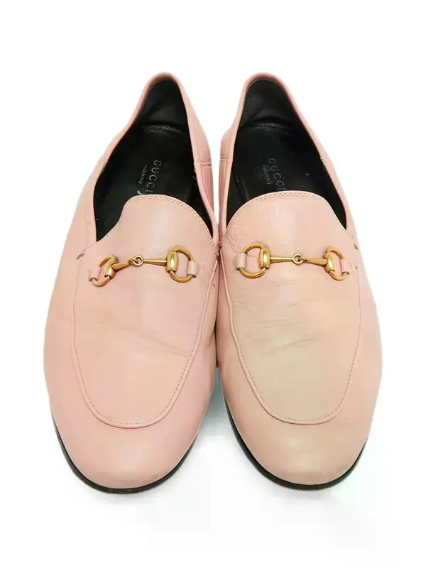 Gucci Jordaan Leather Loafers