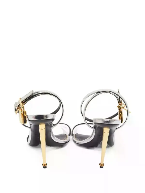 TOM FORD Padlock Leather Sandals