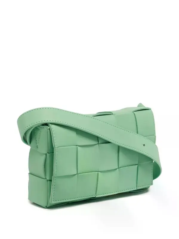 Bottega Veneta Cassette Shoulder Bag - Green