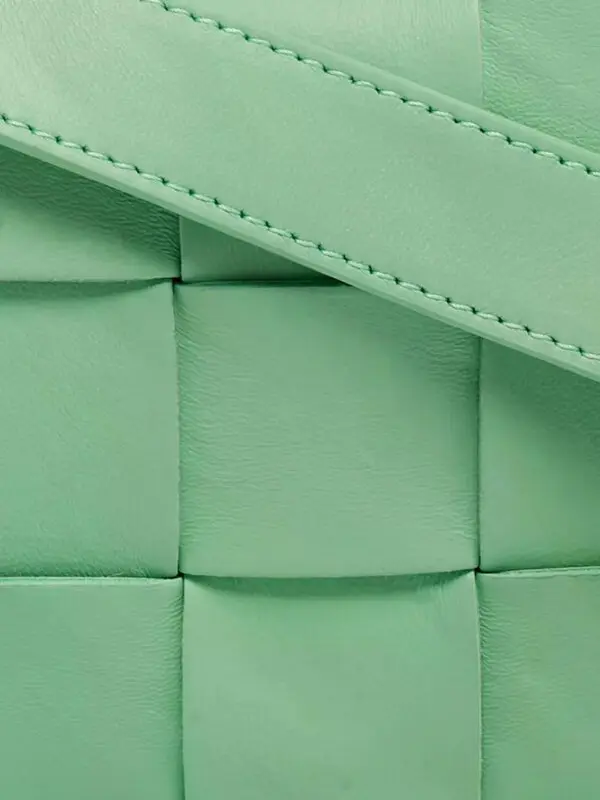Bottega Veneta Cassette Shoulder Bag - Green