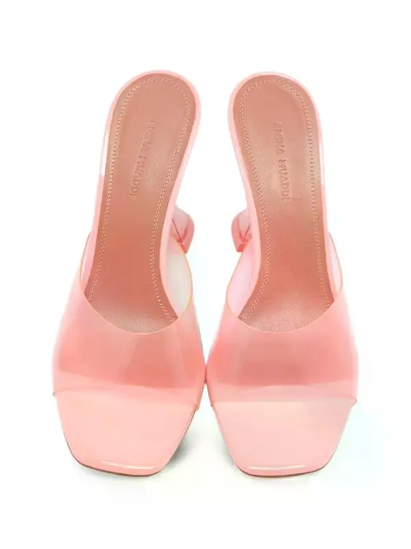 Amina Muaddi Lupita Martini Heeled Sandals