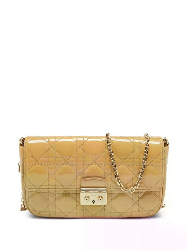 Dior 2014 Miss Cannage Promenade Clutch Bag - Neutrals