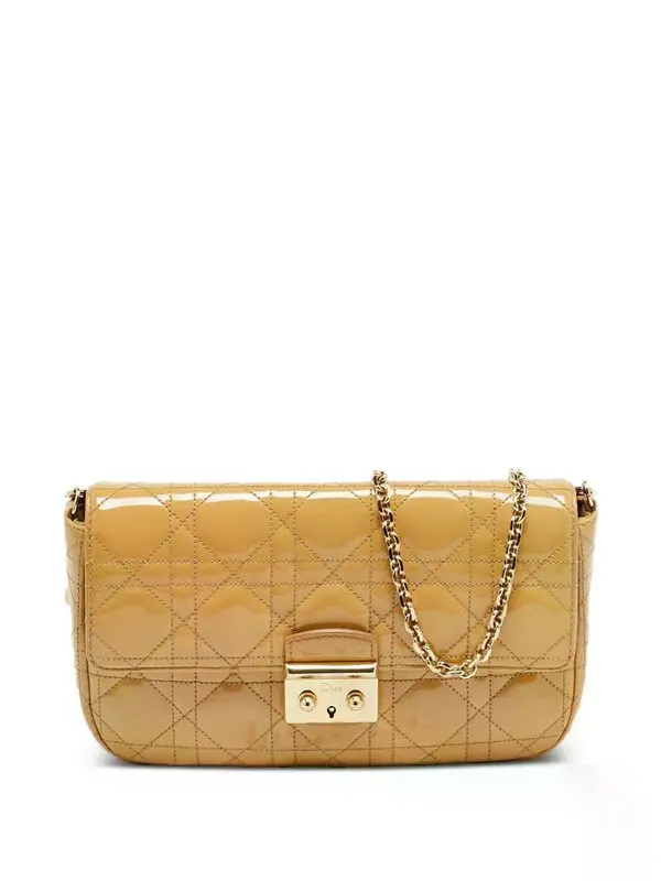 Dior 2014 Miss Cannage Promenade Clutch Bag - Neutrals