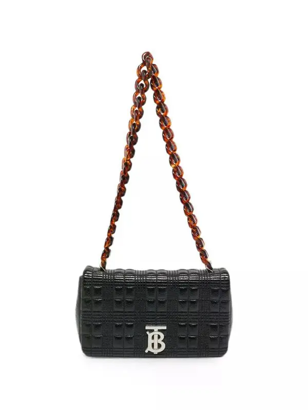 Burberry Lola Quilted Shoulder Bag - Black