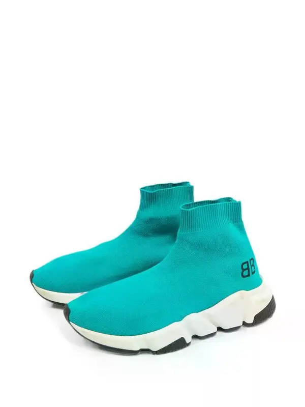 Balenciaga Knit Slip-on High-top Sneakers