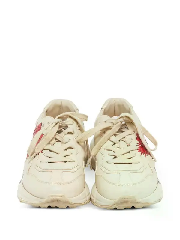 Gucci Rhyton Hawaii Sneakers - Neutrals