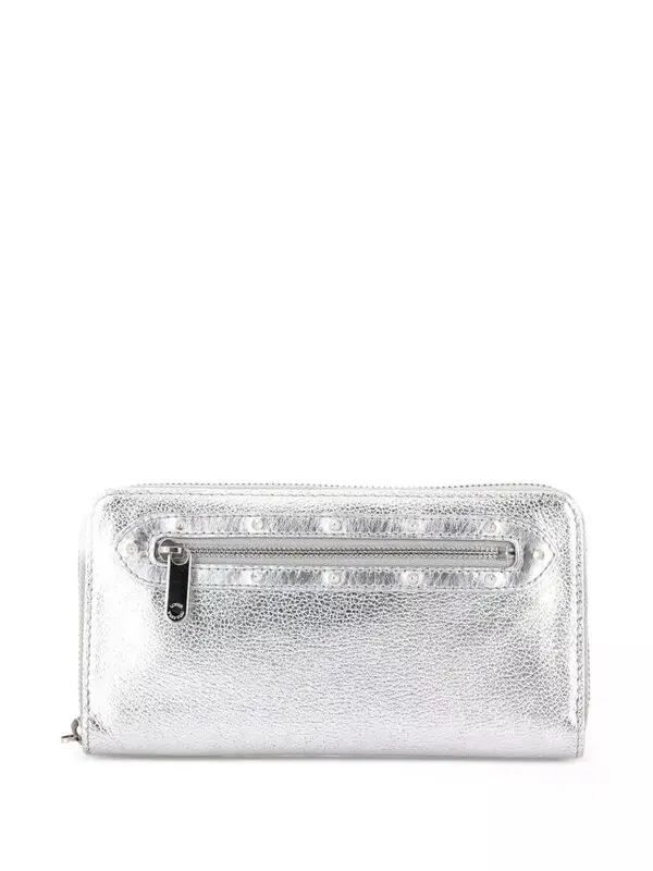 LOUIS VUITTON Suhali Zippy Wallet Leather Small Wallets - Silver
