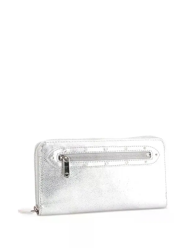 LOUIS VUITTON Suhali Zippy Wallet Leather Small Wallets - Silver