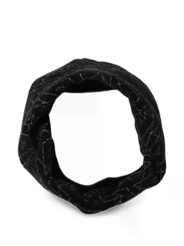 Emporio Armani Monogram Jacquard Scarf