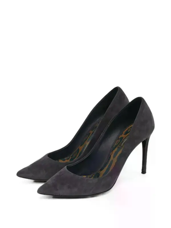 Dolce & Gabbana Suede Pointed-toe Stiletto Pumps
