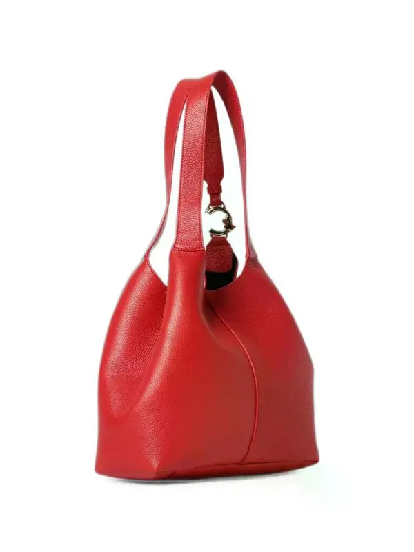 COCCINELLE C-me Leather Shoulder Bag - Red